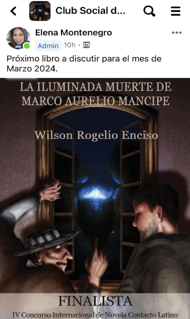 La iluminada muerte de Marco Aurelio Mancipe • REVISTA LATINA